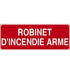 Robinet incendie armé RIA - ⌀ 25 et 33 mm avec tuyau PVC