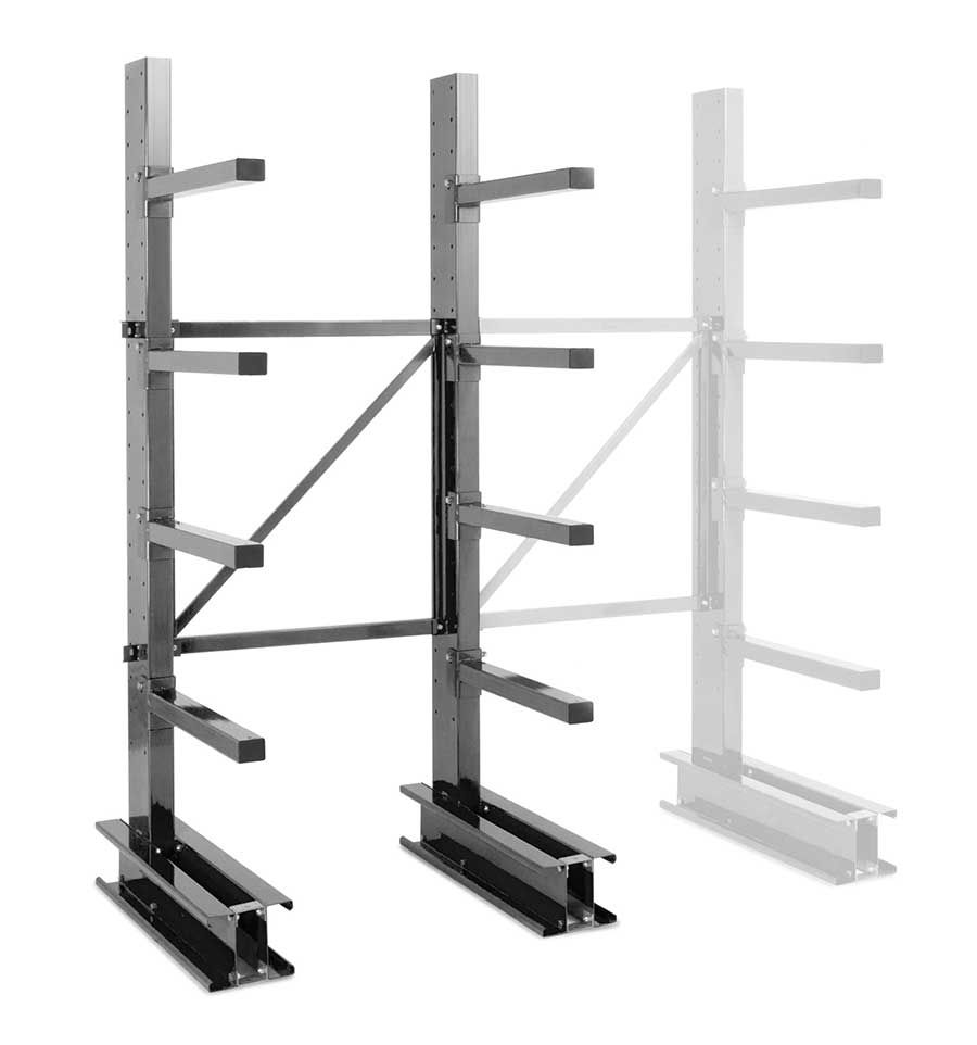Rack cantilever horizontal charge longue dès 820,49€ HT | Prozon
