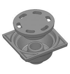 Regard hydraulique en fonte 50 x 50 À 66,99€ HT