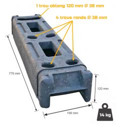 Barrières, Clôtures et Séparateurs Voirie et Chantier