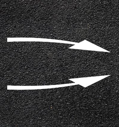 Flèche Thermocollé Rabattement Droite/Gauche À 134,99€ HT