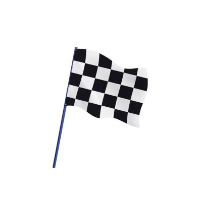 Drapeau de course automobile à damier professionel - Prozon
