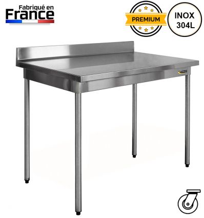Table inox 304 200x60 Premium - Dès 522,99€ HT