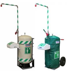 Douche de sécurité et lave-oeil : normes et réglementations