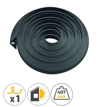 Protège Câble 4 ou 10 m en Caoutchouc Vulcanisé