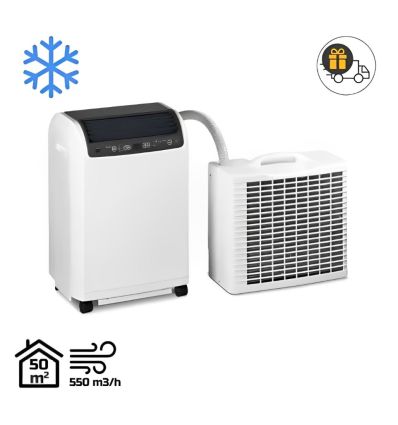 Climatiseur mobile avec split déconnectable jusqu'à 50 m²