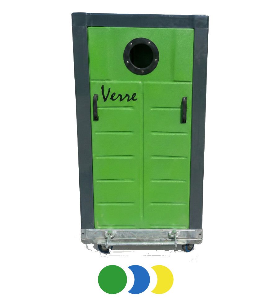 Colonne aérienne mobile durable 0,8 & 1 m³ - Dès 1462,49€ HT