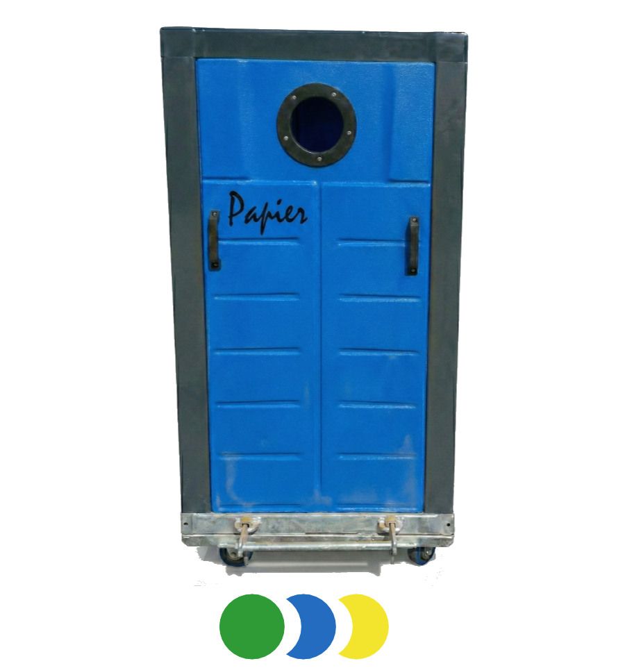 Colonne aérienne mobile durable 0,8 & 1 m³ - Dès 1462,49€ HT