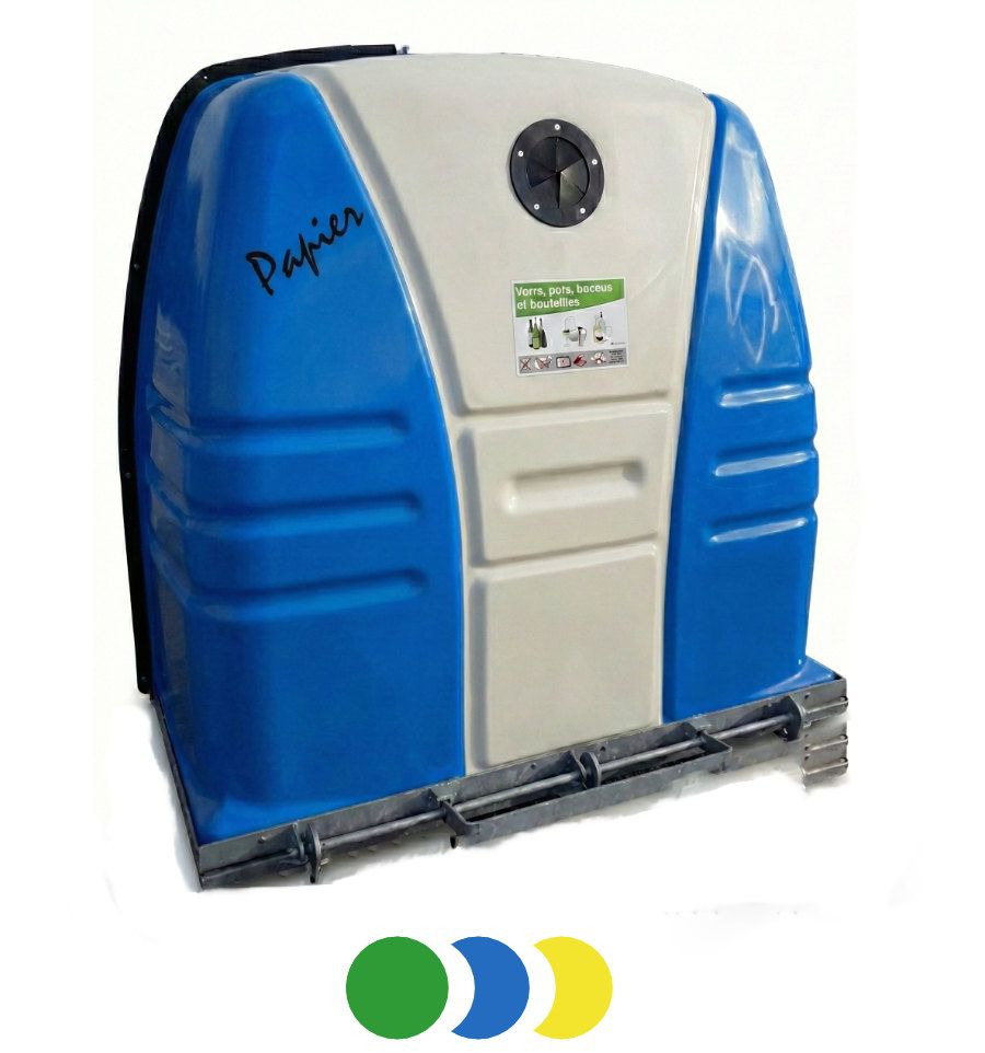 Colonne aérienne de tri sélectif - 2, 3 ou 4 m³ - Dès 1618,07€ HT